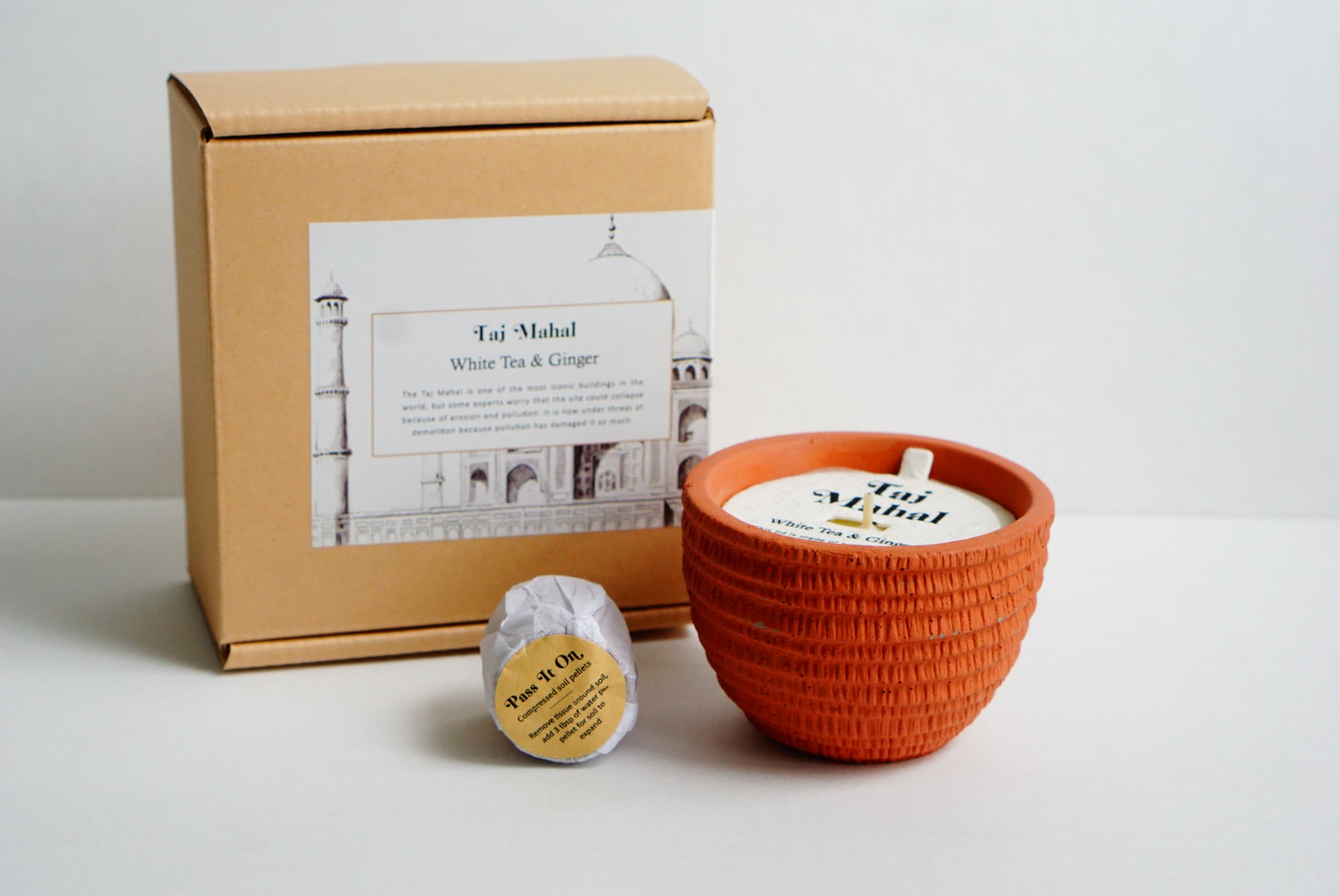 Taj Mahal | White Tea & Ginger – Pass-It-On.co